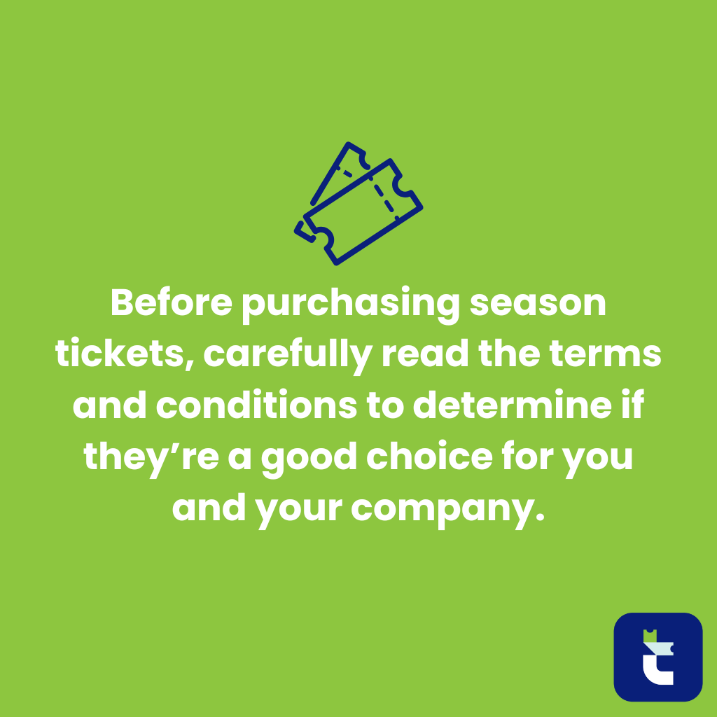 How Season Tickets Rights Impact Your Ticket Selling Options - Ticketnology